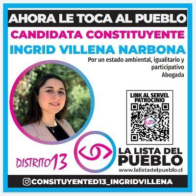 Ingrid Fernanda Villena Narbona - Candidata constituyente Distrito 13 ...
